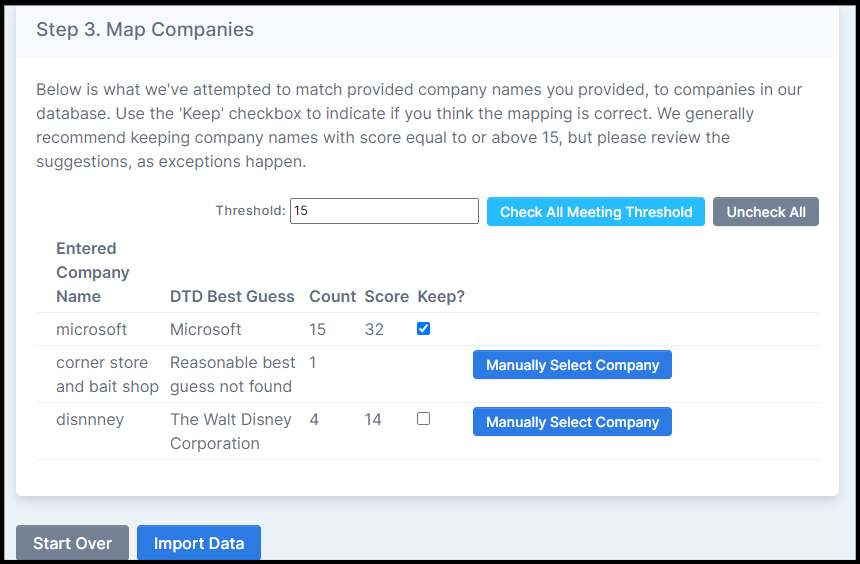 Getting Started: Data Import Overview